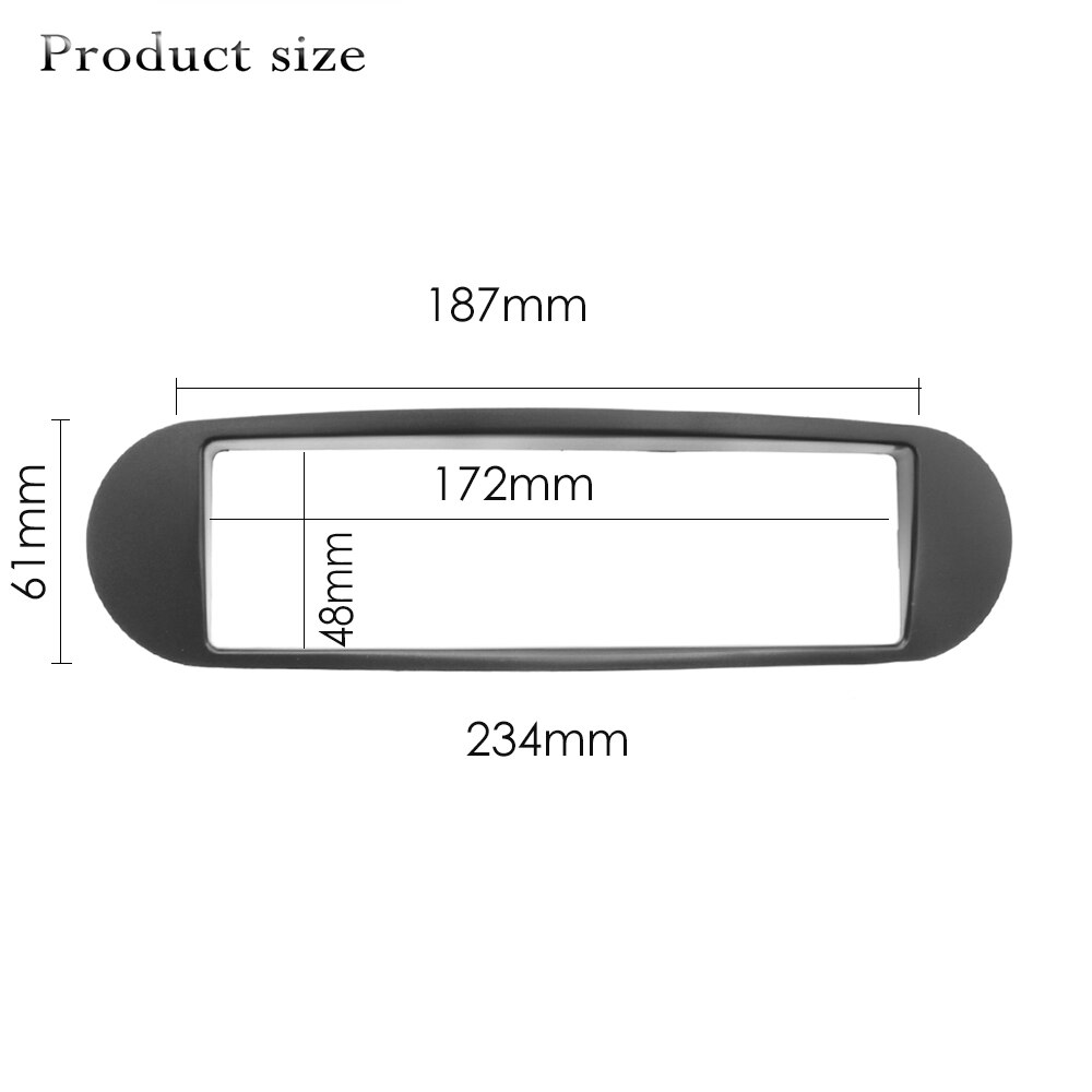 One Din Fascia For VOLKSWAGEN VW Beetle Radio DVD ... – Grandado