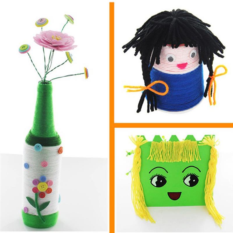 12 Pcs Kids Sewing Yarn DIY Knitting Crochet Yarns... – Grandado