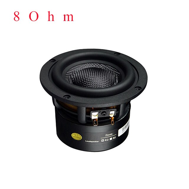 4 Inch Pure Bass Speaker 4Ohm 8Ohm 80W Audio Subwo... – Vicedeal