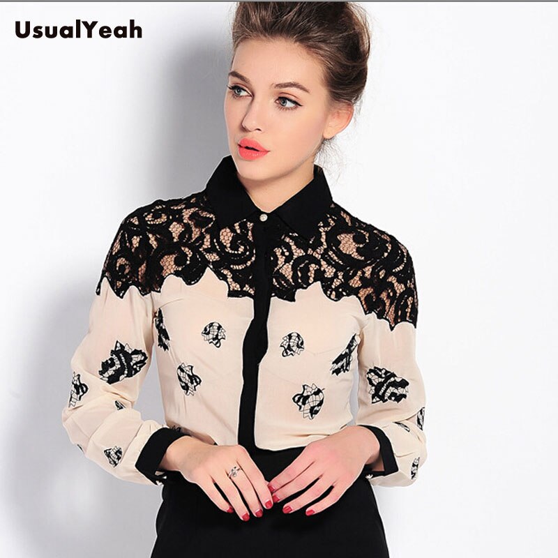 Style Chiffon Embroidery Women's Body Blouse Tops ... – Grandado