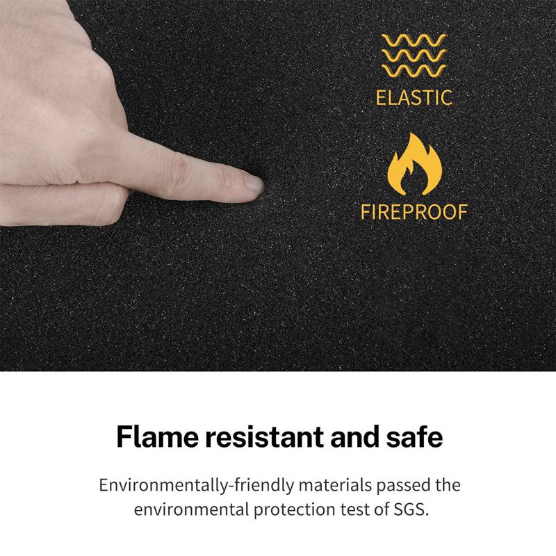 Acoustic Foam Panels Wedges 12 Pack 2 x 12 x 12Inc... – Grandado