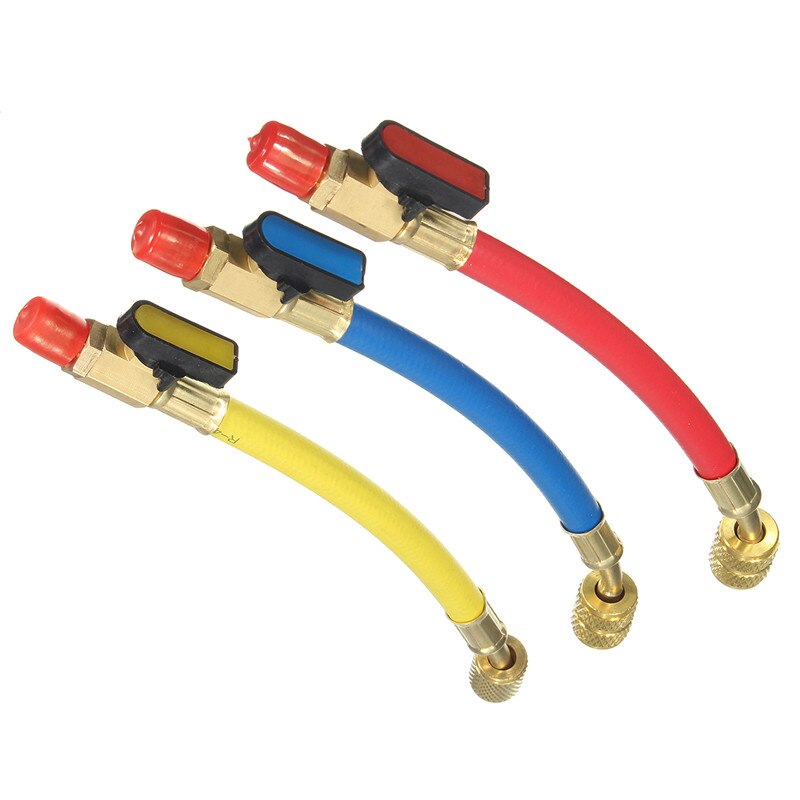 19cm bil køle klimaanlæg ac diagnostisk manifold t... – Grandado