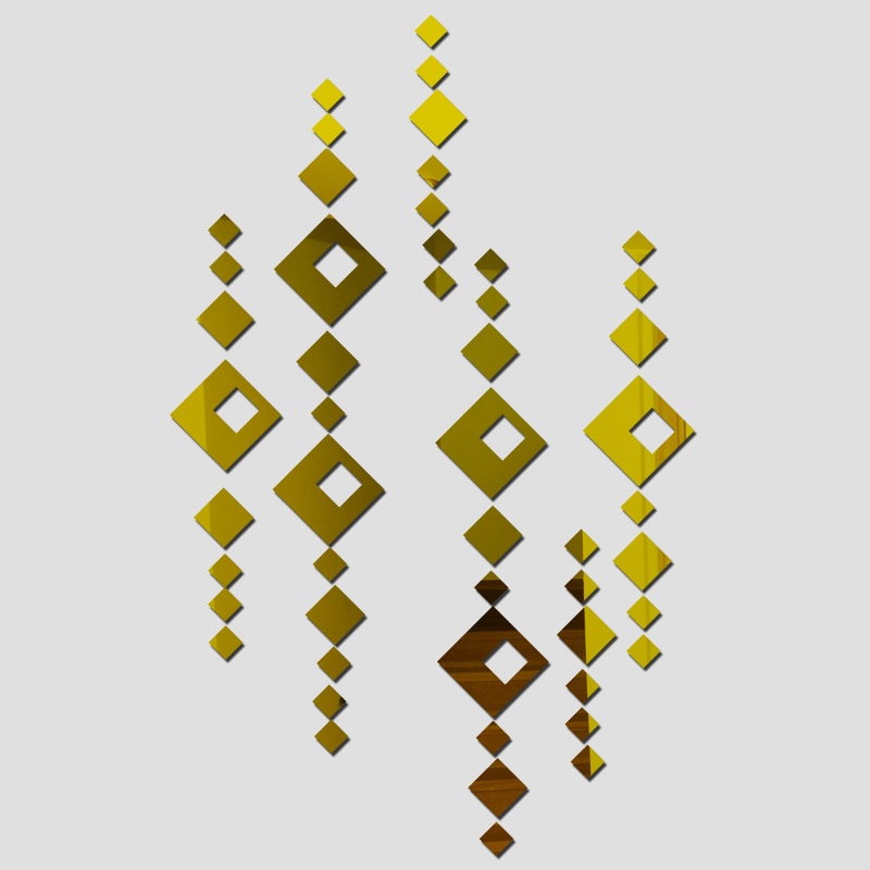 modern multi-piece package 3d acrylic mirror real ... – Grandado