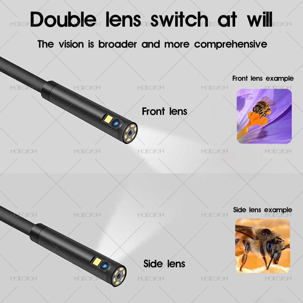 8mm 2.0MP 720P Dual Lens HD Endoscope Camera Water... – Vicedeal