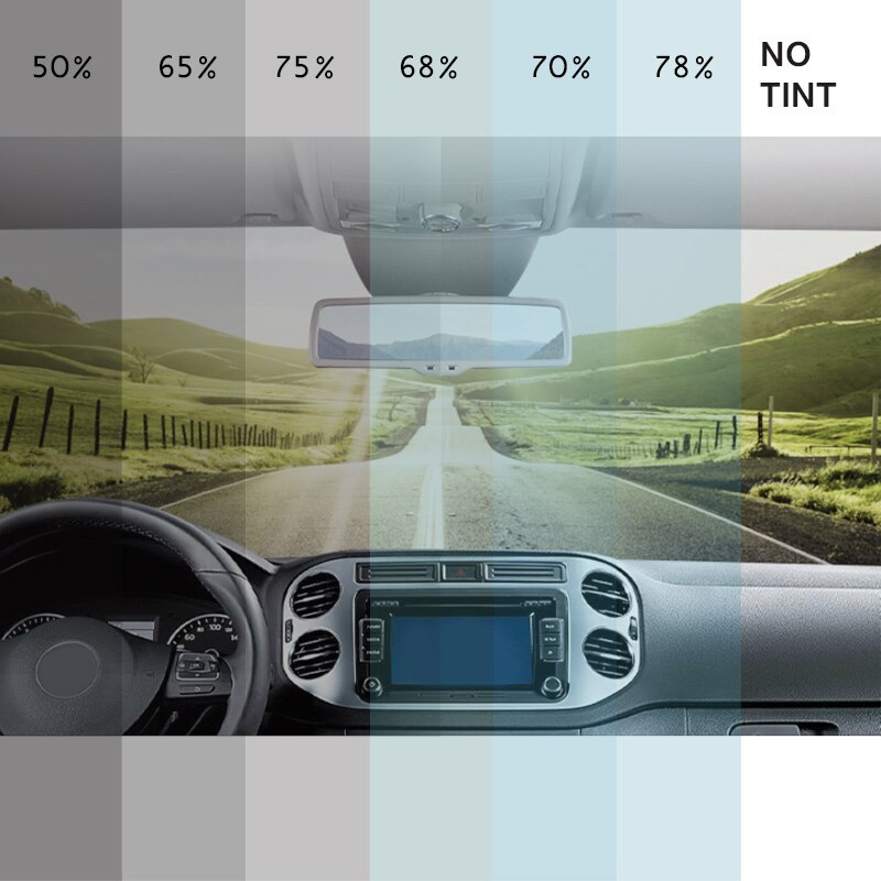 Green Car Window Tint Film Glass VLT 68% Roll 2 mi... – Grandado