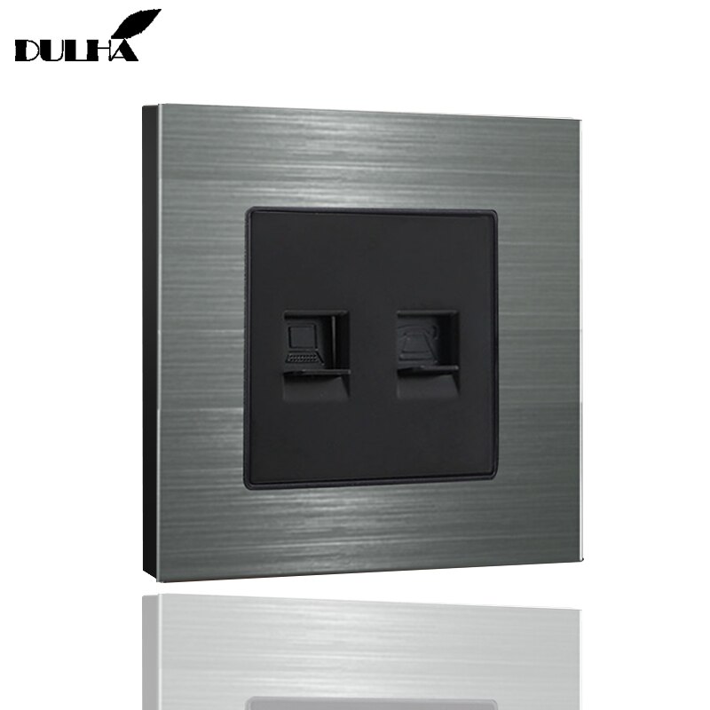 Telephone And Computer Ethernet Wall Socket Luxury... – Grandado