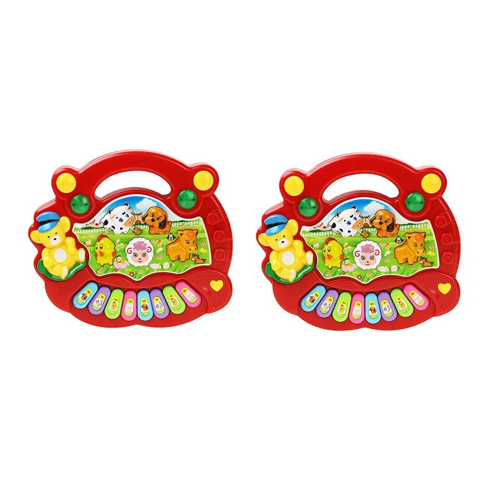 Farm Shaped Electronic Piano Baby Children Animal ... – Vicedeal
