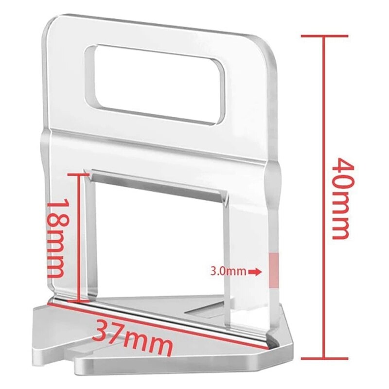 400Pcs Tile Leveling System Tiles Leveler Spacers ... – Vicedeal