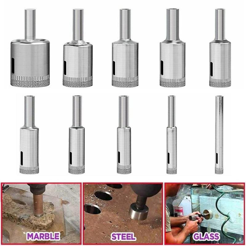 10 Pcs 6-30 Mm Diamant Glas Boor Marmeren Keramisc... – Grandado
