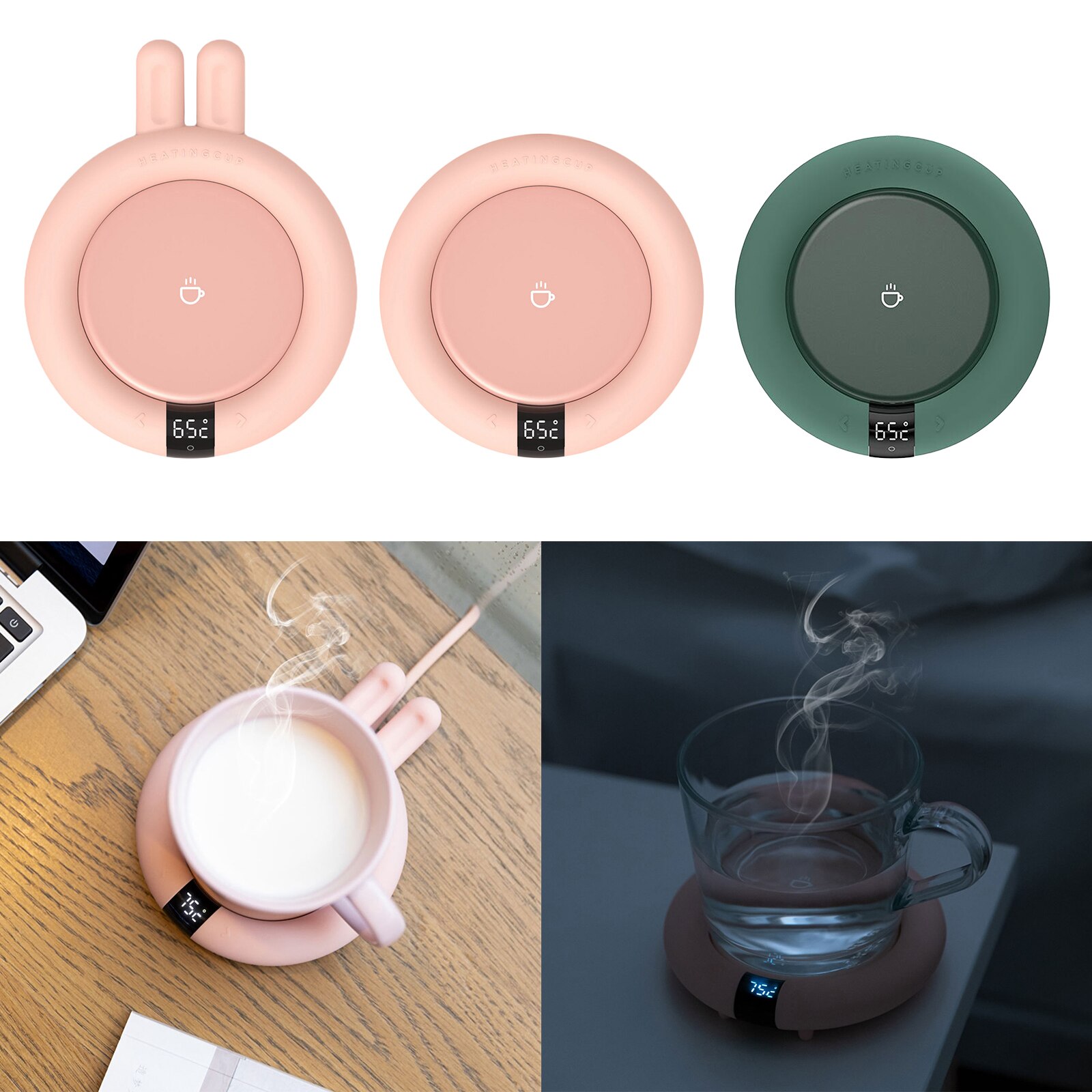 Warmer Cup Heater Smart Tea Makers 3 Gear Heating ... – Grandado