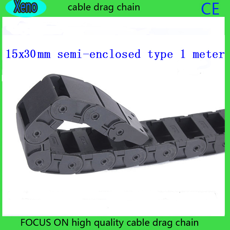 15x30 Semi-enclosed Type Plastic Energy Chain For ... – Vicedeal