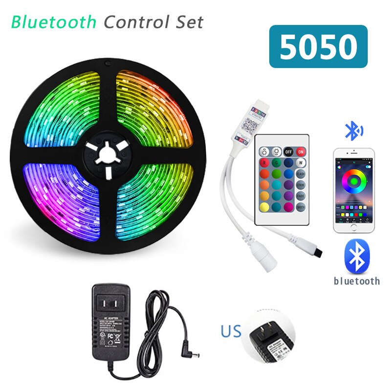 5Meter 5050 Kit Heldere Waterdichte Rgb Led Light ... – Vicedeal