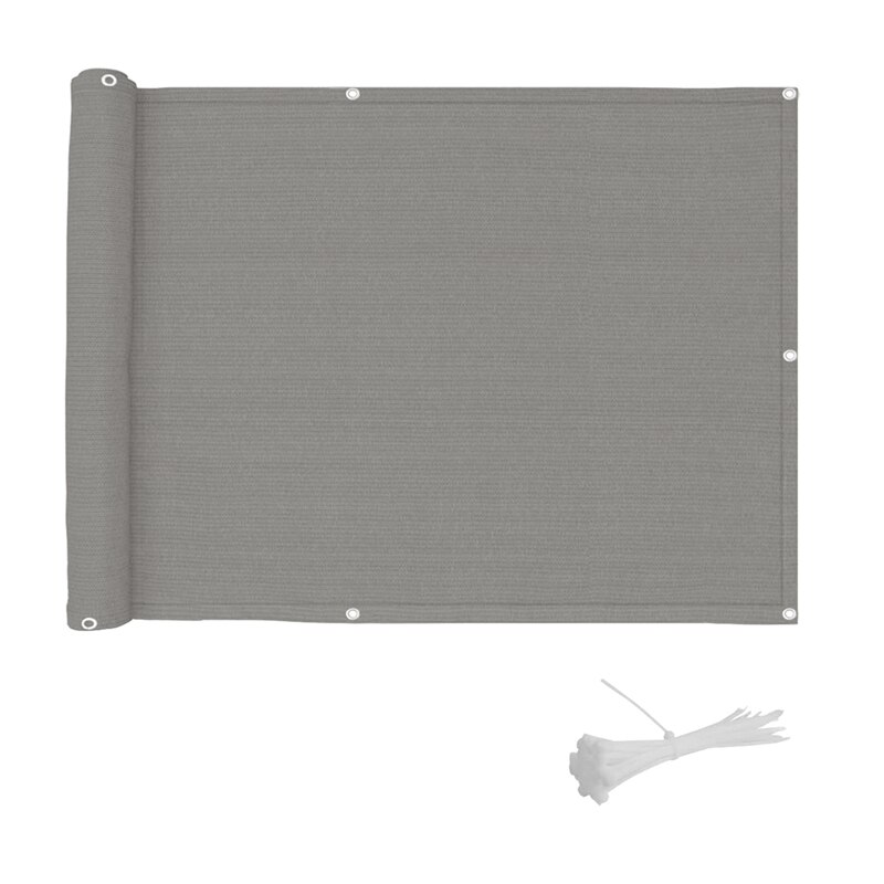 Balcony Privacy Screen Cover Mesh Windscreen UV Pr... – Vicedeal