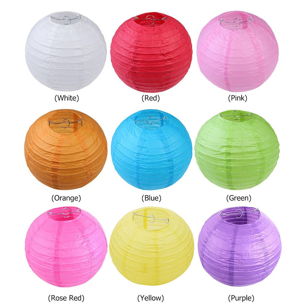 4 Inches Round Chinese Paper Lanterns Birthday Wed... – Vicedeal