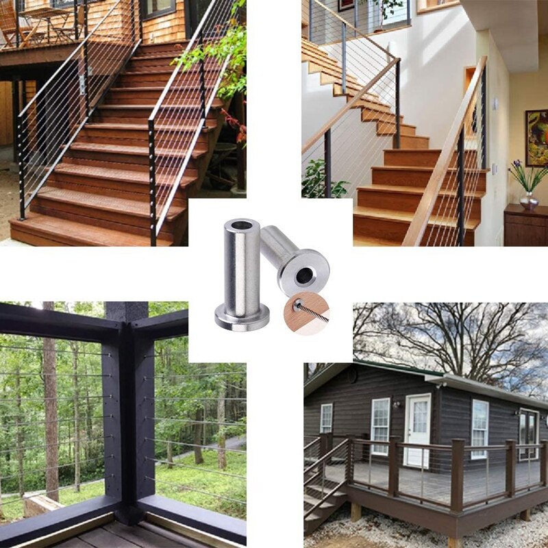 20 Pcs T316 Stainless Steel Protector Sleeves for ... – Grandado