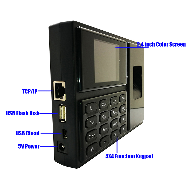Attendance-System Time-Clock Biometric Tcp/ip Fing... – Grandado