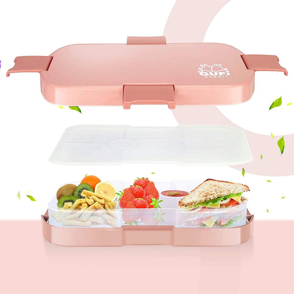 Healthy Material Children Bento Box 6 Compartments... – Grandado