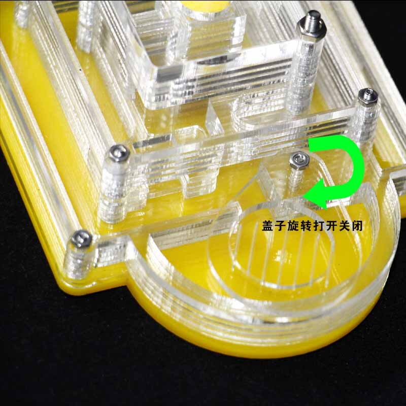 Ant Farm and Castle Pyramid Shape Pet Feeding Box ... – Grandado