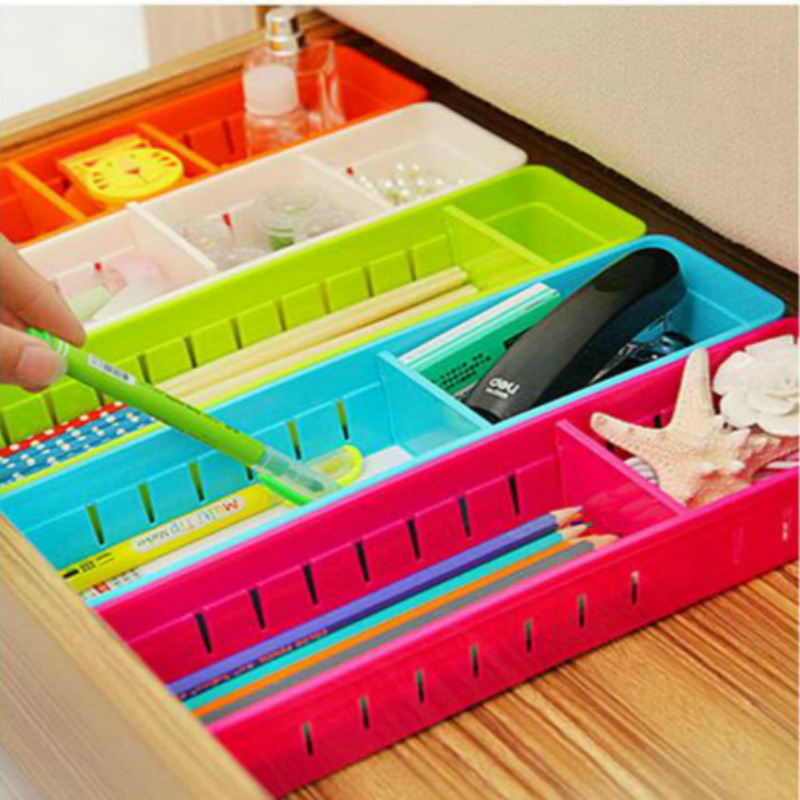 DIY Adjustable Drawer Box Clapboard Drawer Divider... – Vicedeal