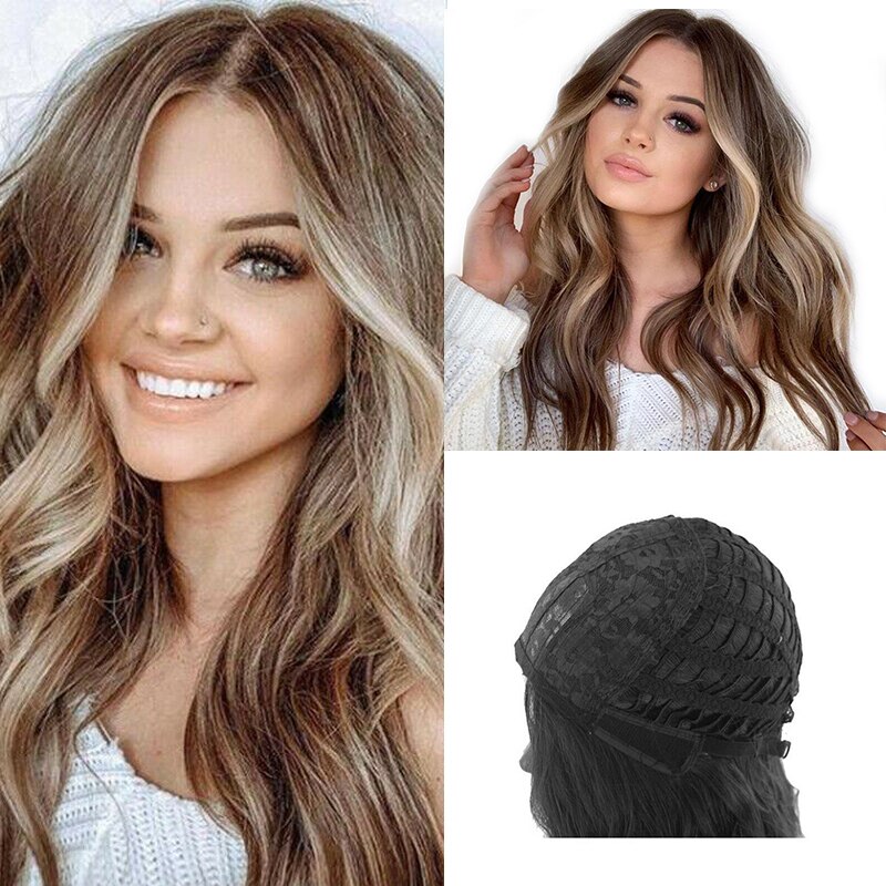 Golden Wigs High Temperature Fiber Wig Hairpiece W... – Vicedeal