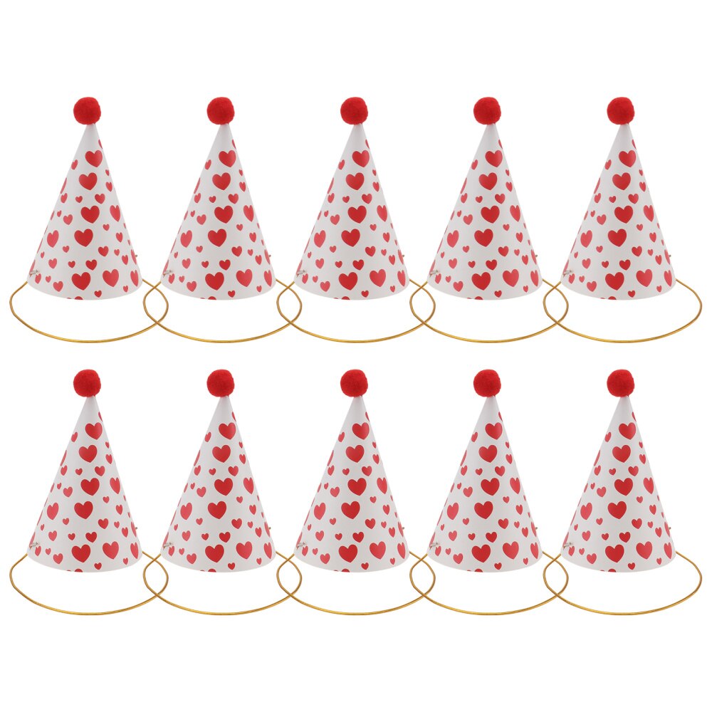 10Pcs Birthday Party Hats Decorative Birthday Cap ... – Grandado