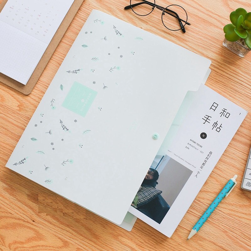 Press Button A4 Organ Bag 5 Pockets Fresh Pattern ... – Vicedeal