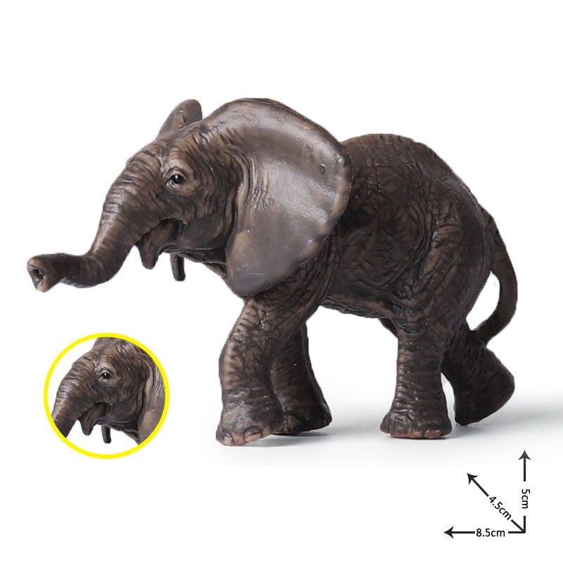 Female African Elephant Toy Figure. – Grandado