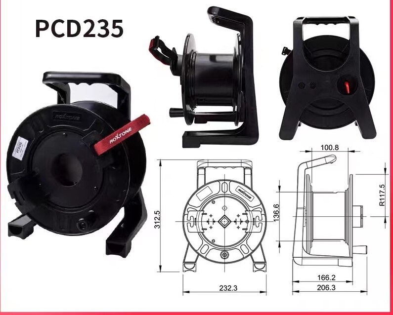Cable drum PCD235 for 4/6/8 cores DVI CPRI Outdoor... – Vicedeal