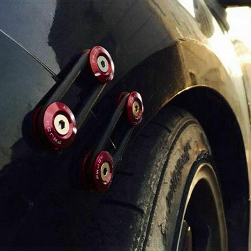 8Pcs Universal Fit Finish Stoßstange Quick Release... – Grandado