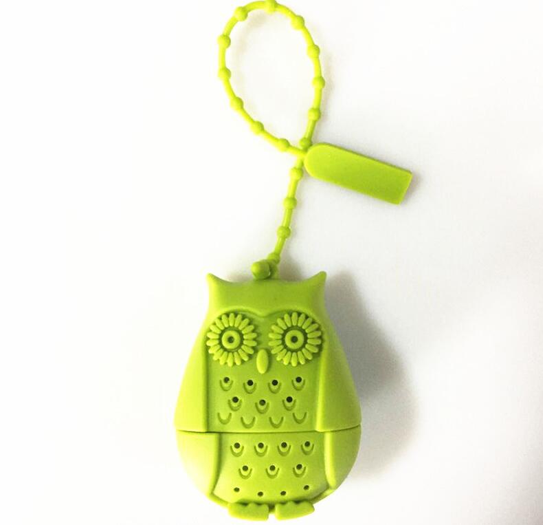 Cute Owl Tea Strainer Tea Bags Food Grade Silicone... – Grandado