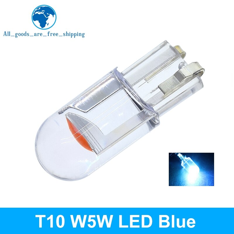 1Pcs W5W 194 T10 Glas Behuizing Cob Led Auto Lamp ... – Grandado