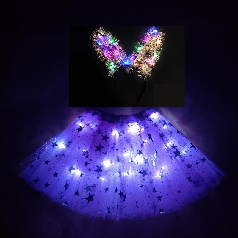 year Children Light skirt children's skirt luminou... – Grandado