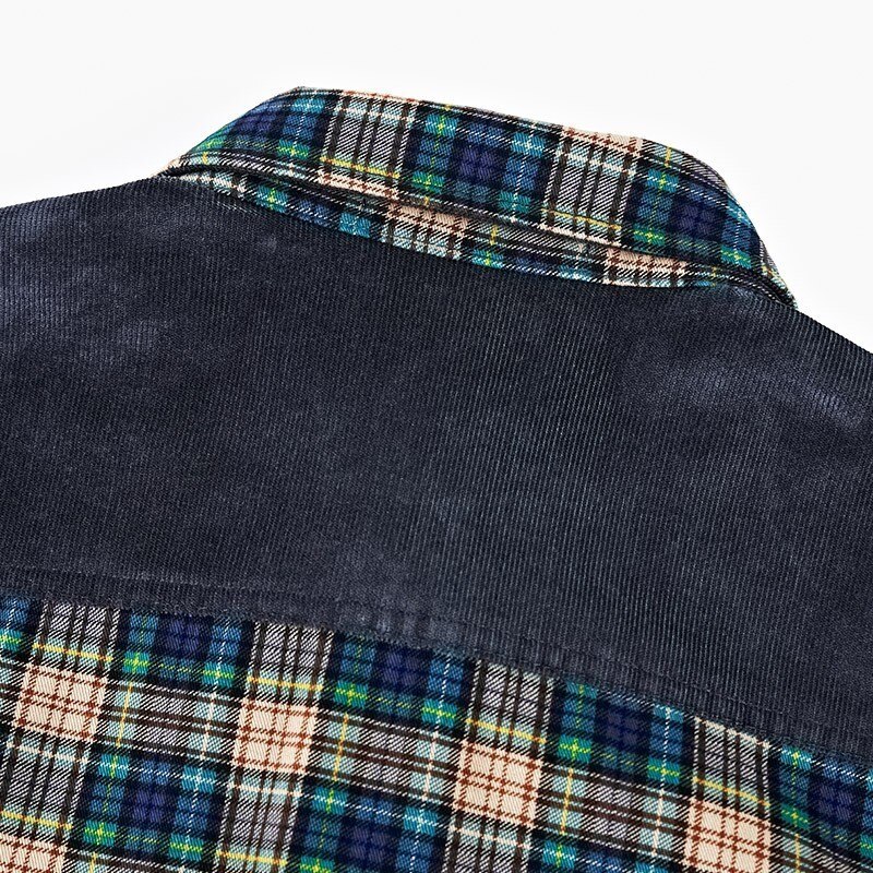 Mannen Plaid Shirts Casual Lange Mouw Herfst Singl... – Grandado