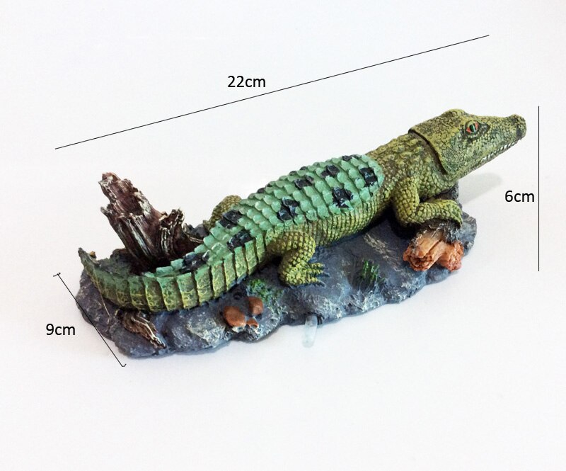 Air Action Snapping Crocodile Aquarium Moving Moti... – Grandado