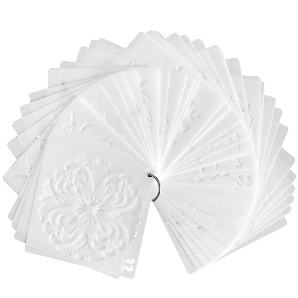 36Pcs Painted Decor Diy Hollow Patroon Mandala Sch... – Vicedeal