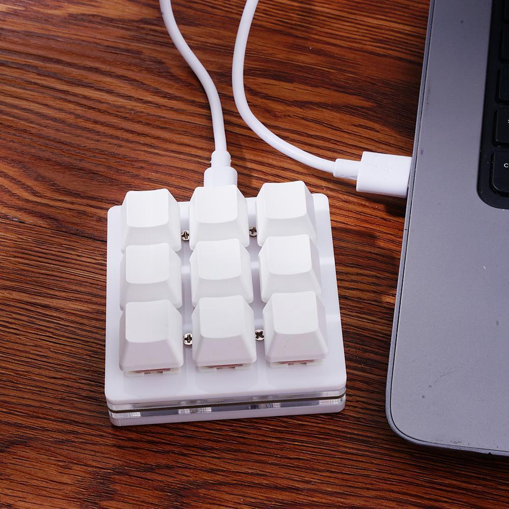 9 Keys Macro USB Function Type Keyboard Shortcut M... – Grandado