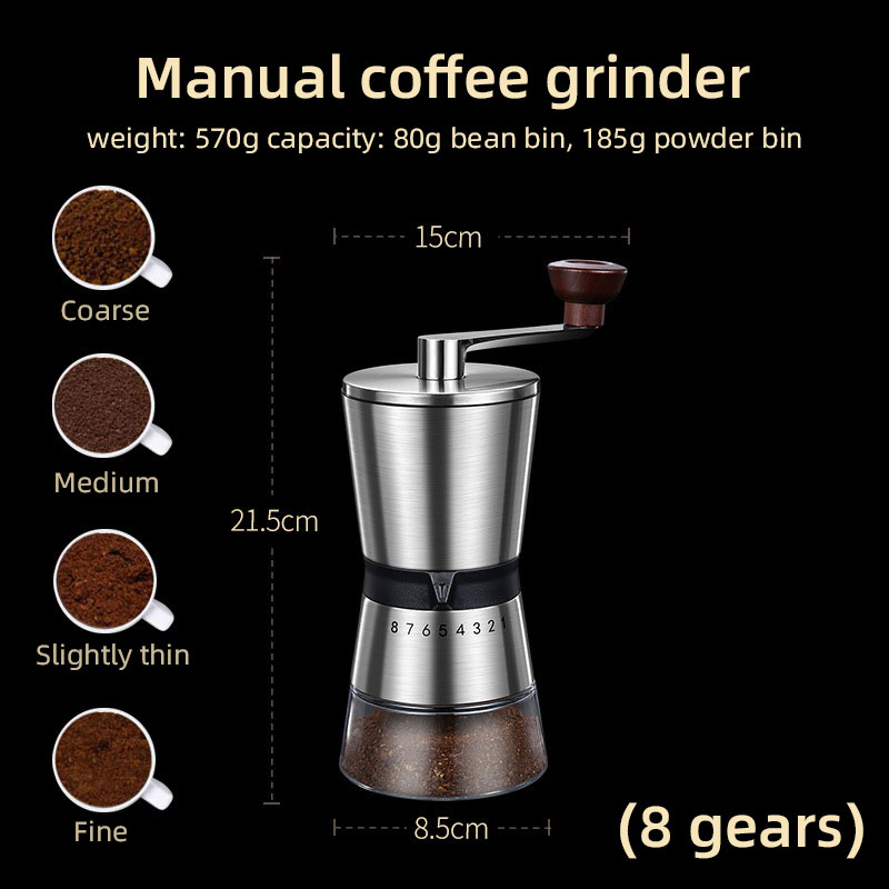 Manual Coffee Grinder Portable Bean Mini Hand mill... – Vicedeal