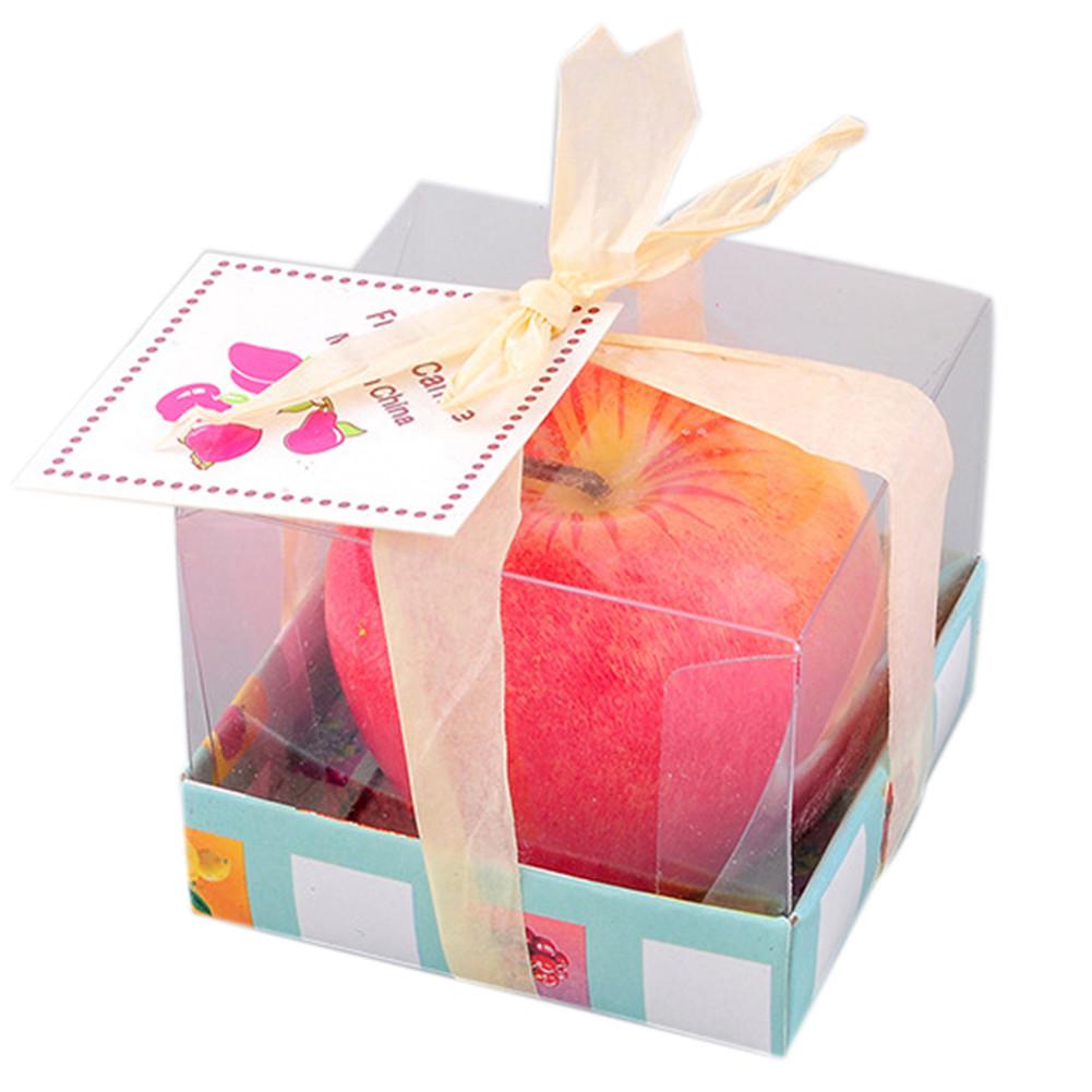 Red Apple Shaped Aromatherapy Candles Wedding Home... – Grandado