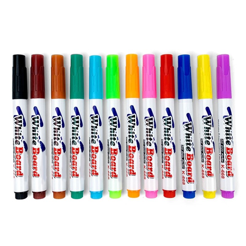 12 farben Whiteboard Marker Löschbaren Bunte Marke... – Grandado