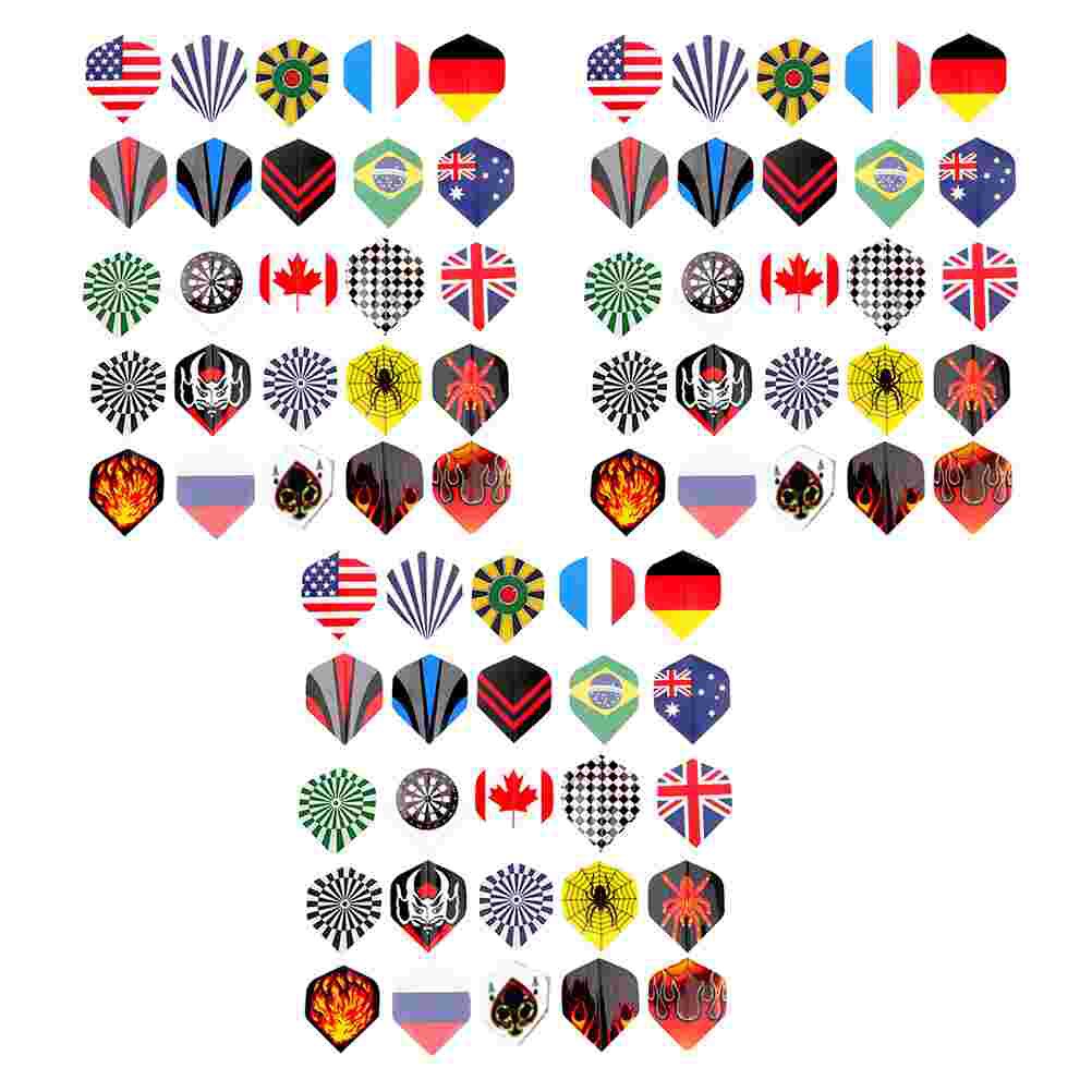 75Pcs Dart Flights Ornaments Balance Throwing Dart... – Vicedeal