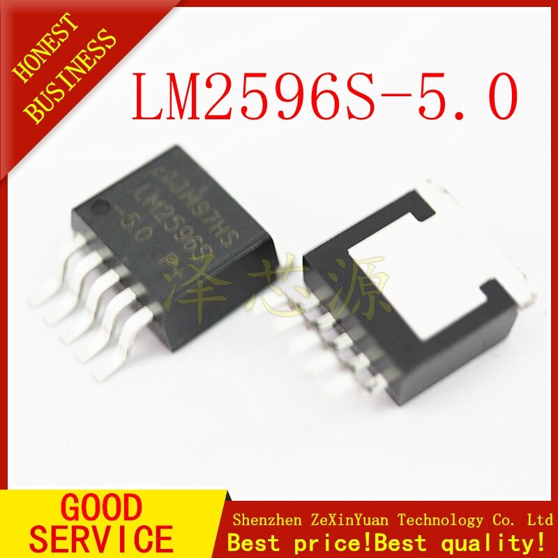 10 stk lm2596s-5.0 to-263 lm2596s lm2596 5v – Vicedeal
