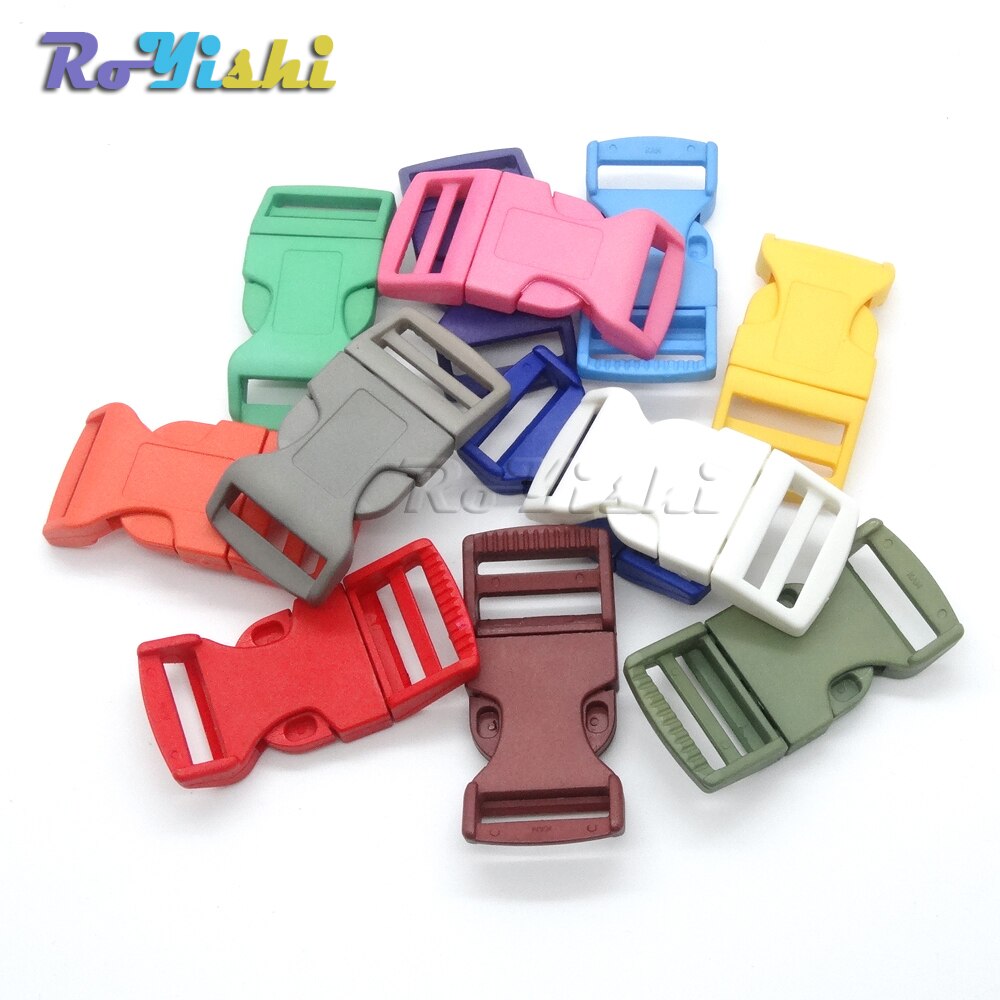 100pcs/pack 1"Mixed Color Plastic Curved Side Rele... – Grandado