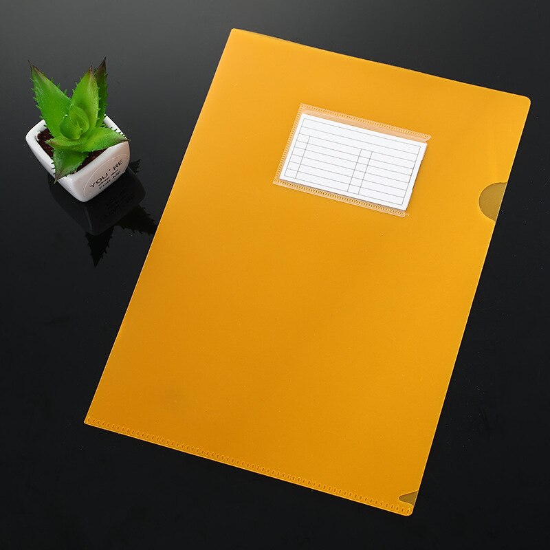 5pcs/set A4 Size plastic L-shaped Frosted transpar... – Grandado