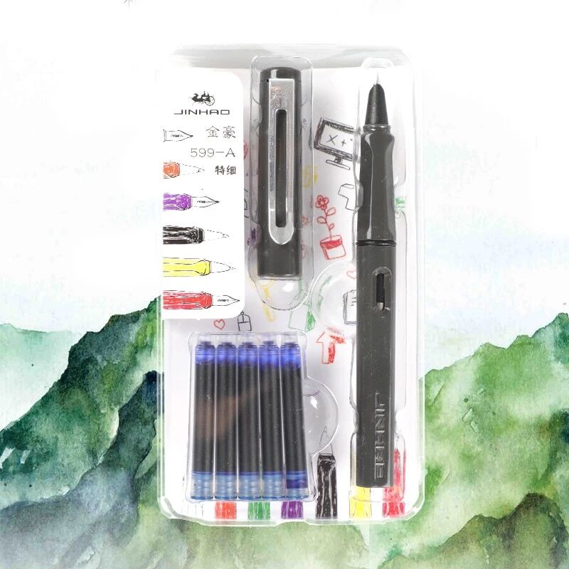 Jinhao 599a Fountain Pen Set Calligraphy Pen Dolma... – Grandado