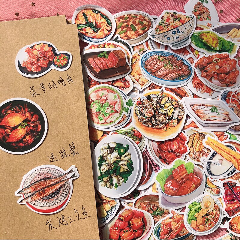160PCS/set Food Recipe Sticker DIY Scrapbooking jo... – Vicedeal