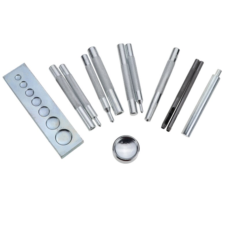 DIY Leathercraft Tools Set Snap Rivet Fastener But... – Vicedeal