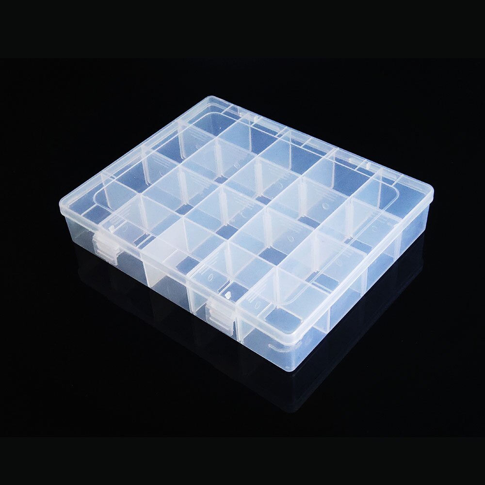 Plastic Storage 20 grids Box Practical Adjustable ... – Vicedeal