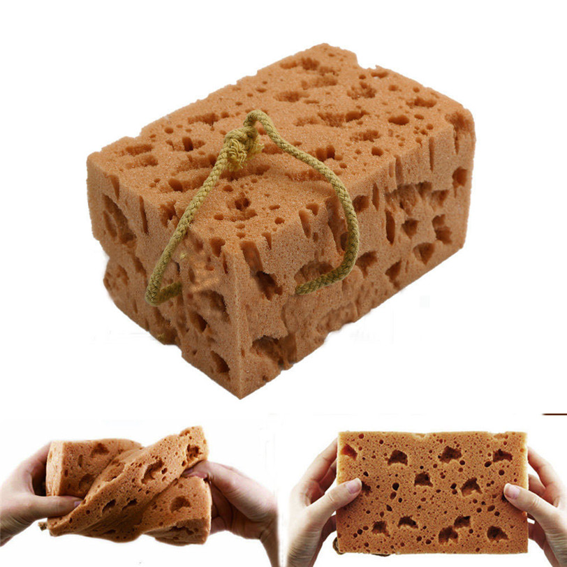 Practical Yellow Nonslip Sponge Washing Cleaner To... – Grandado