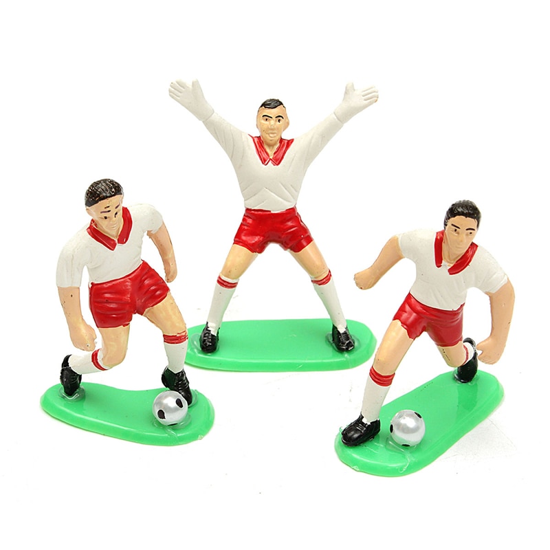 8Pcs/set Soccer Football Cake Topper Player Decora... – Grandado