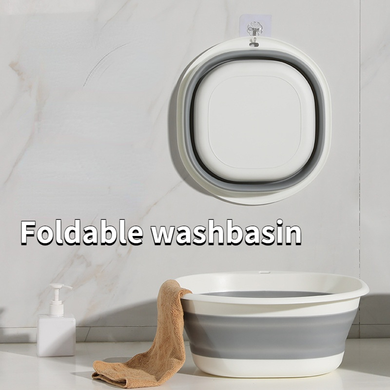 Foldable Laundry Tub Basin Bathroom Laundry Basin ... – Vicedeal